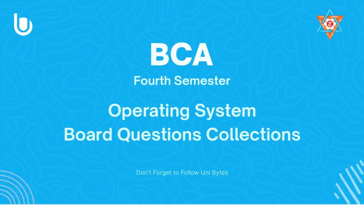 Operating System(OS) Board Questions Collections – Uni Bytes