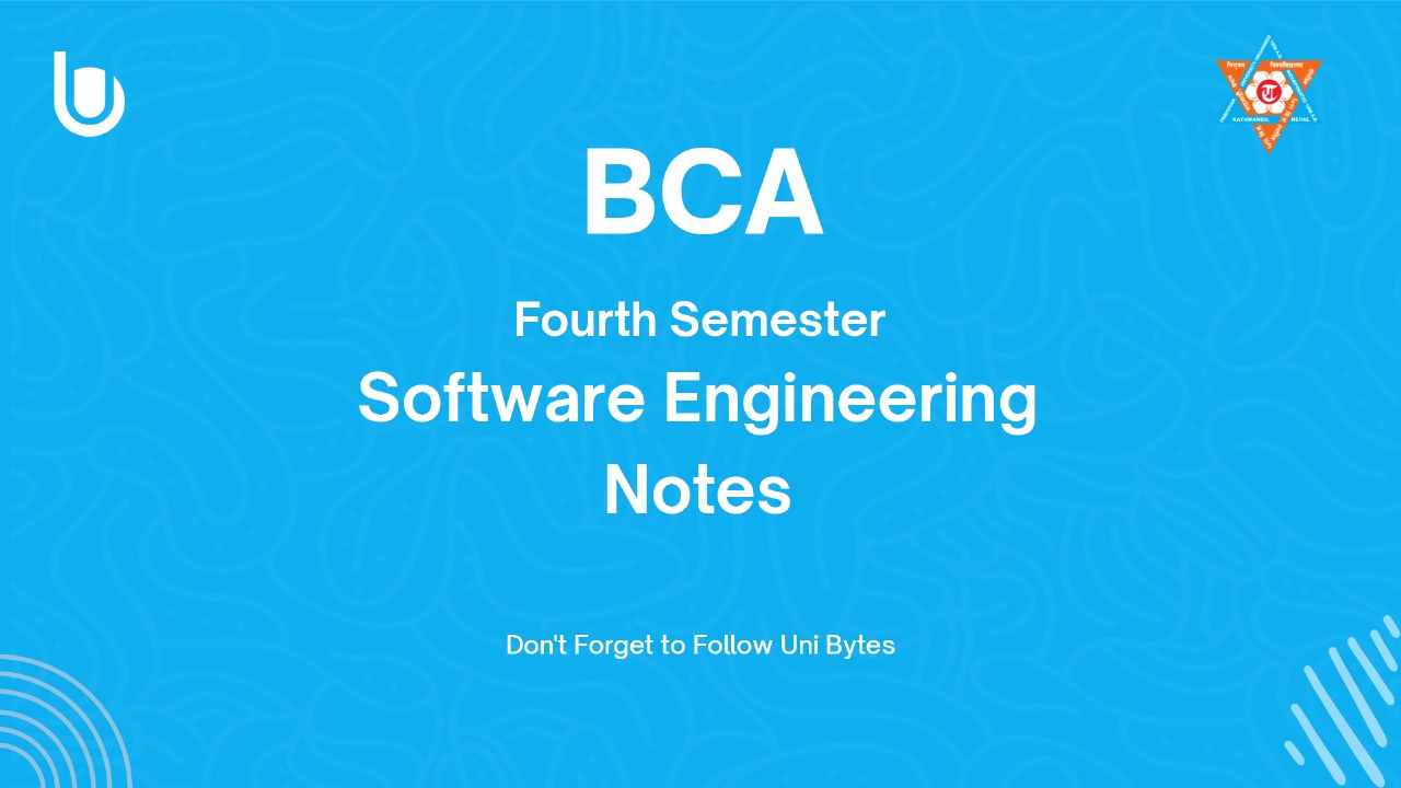 Software Engineering Chapter Wise Notes Uni Bytes