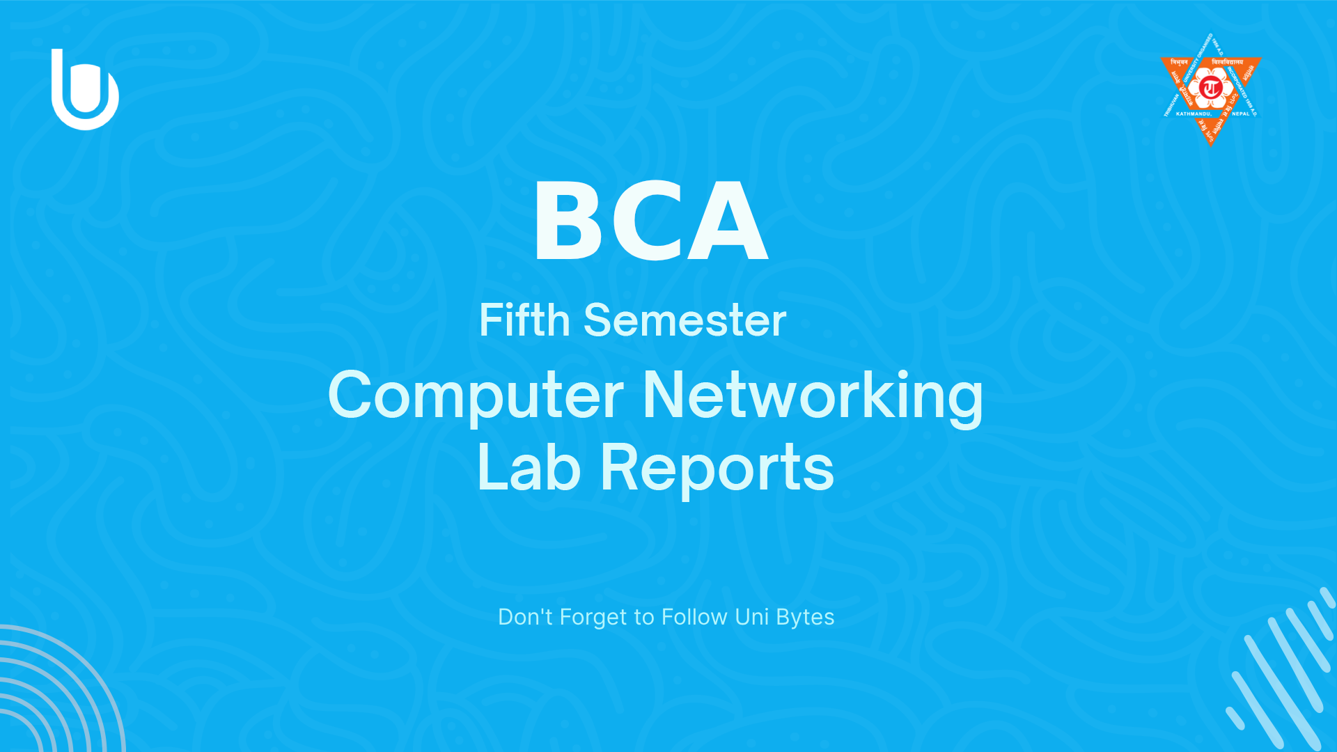 Computer Networking Lab Reports Uni Bytes 