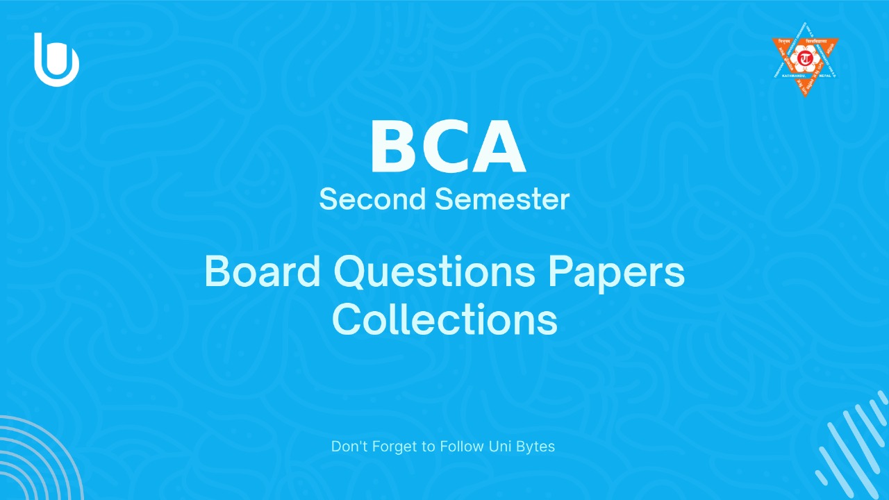 BCA Second Semester C Programming Board Questions Paper