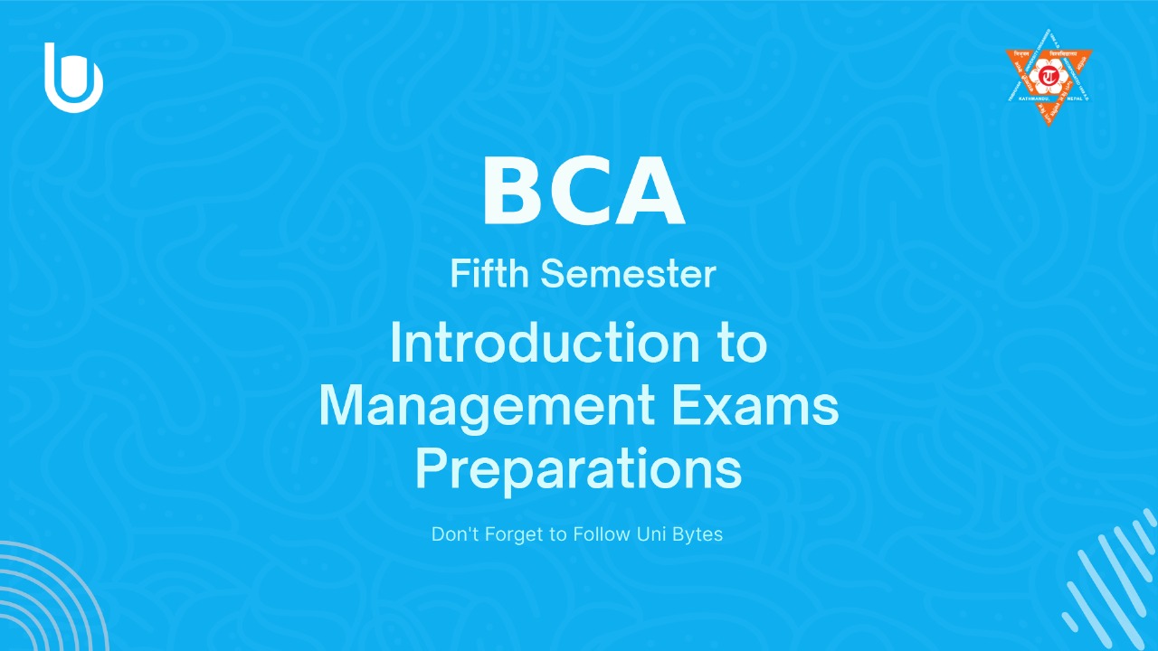 BCA Fifth Semester Differents Colleges Questions Papers » Uni Bytes